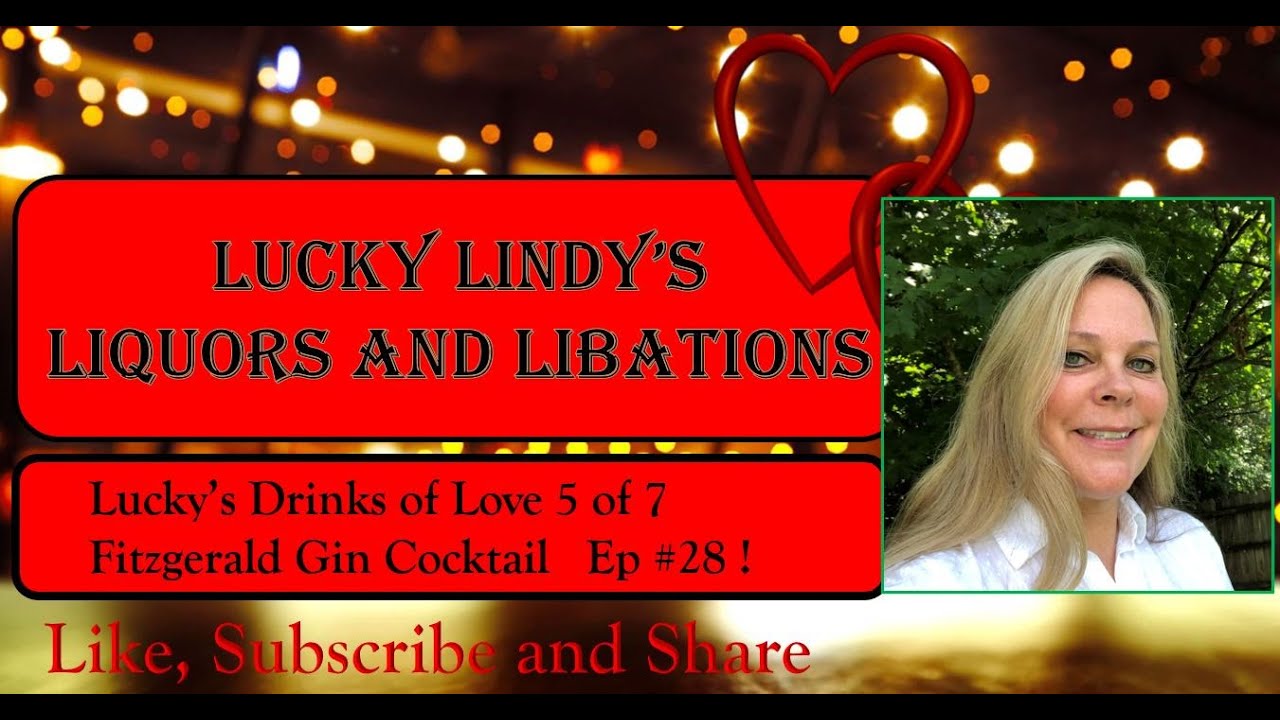 How to Make a Fitzgerald Cocktail ; Lucky makes a gin Fitzgerald ;ep ...