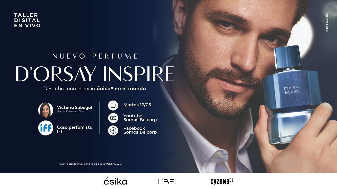 Taller Digital | Descubre el nuevo perfume D'ORSAY INSPIRE - YouTube