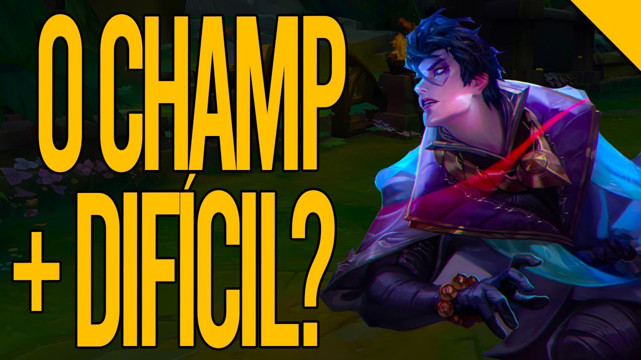 O campeão mais COMPLEXO do lol! - YouTube