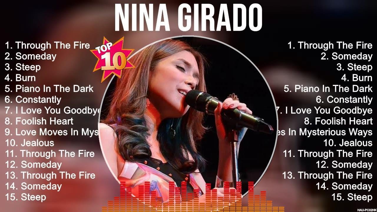 Nina Girado Greatest Hits ~ OPM Music ~ Top 10 Hits of All Time - YouTube