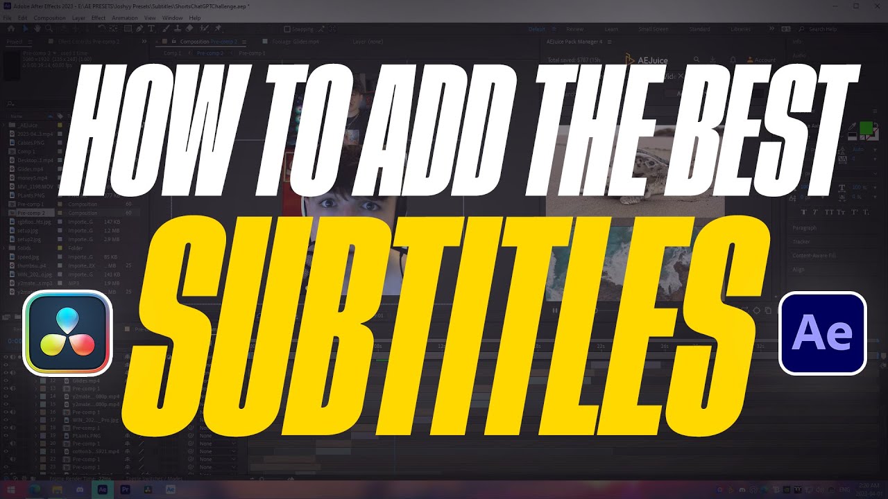 The Ultimate Guide To Subtitles How To Add The Best Subtitles To Your