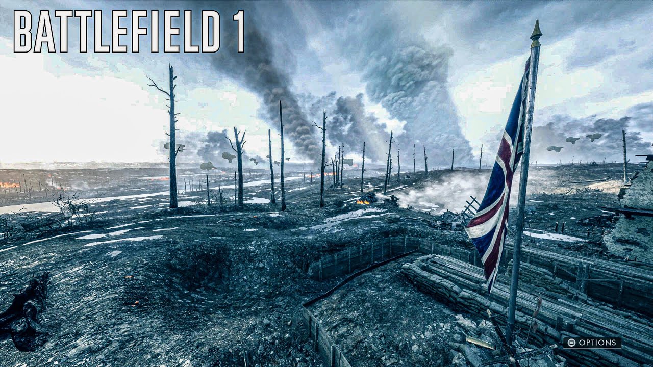 Battlefield 1 | 18. Something Big Is Coming | BF1 OST 🎵 + Ambience scenery - YouTube