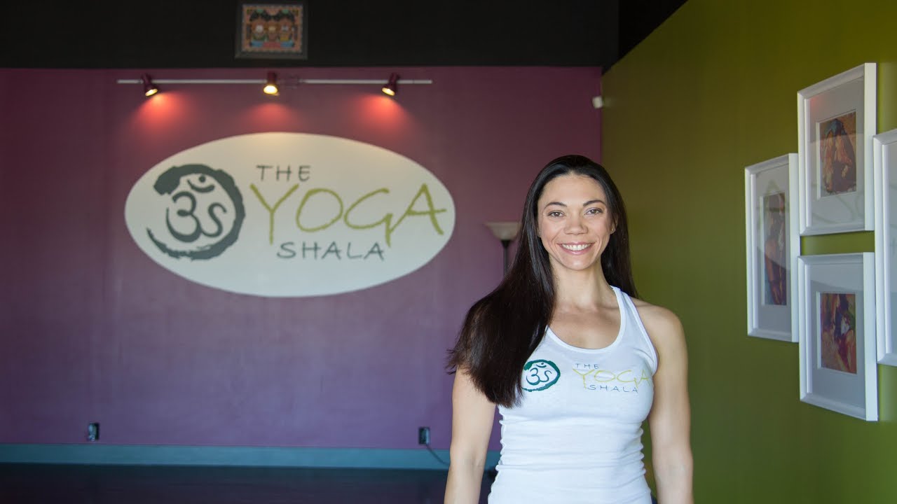 Krista Shirley Sun Salutation A (Surya Namaskara A) Tutorial - YouTube