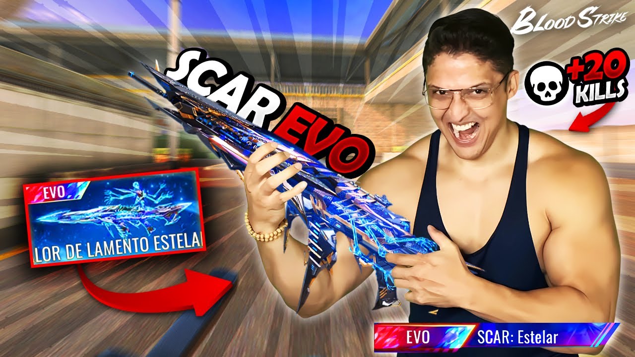 La mejor Scar Evo de bloodStrike, parece Pay to win - YouTube