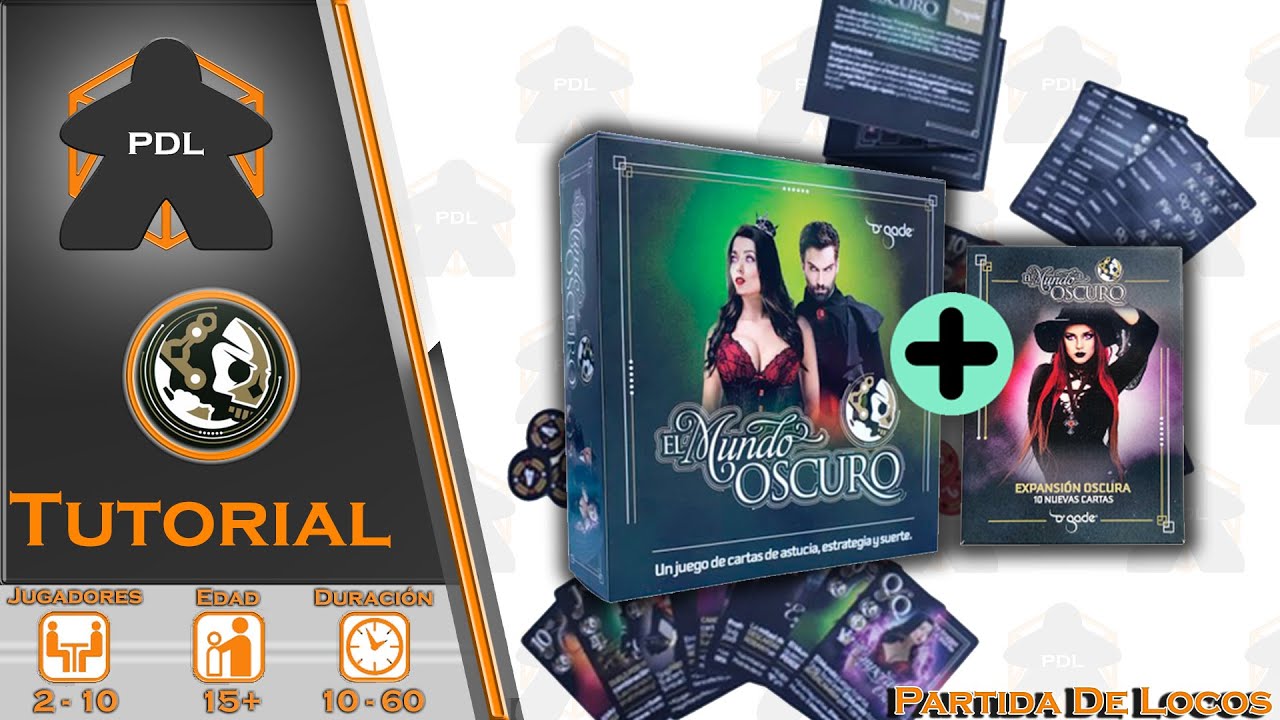 El Mundo Oscuro + expansion Oscura | Tutorial | DiGade | Partida de Locos - YouTube