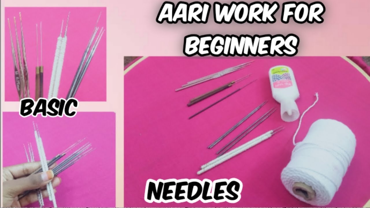 Types of Aari needle | Explained in detail | Tamil | Sri Nilas Fashion ...