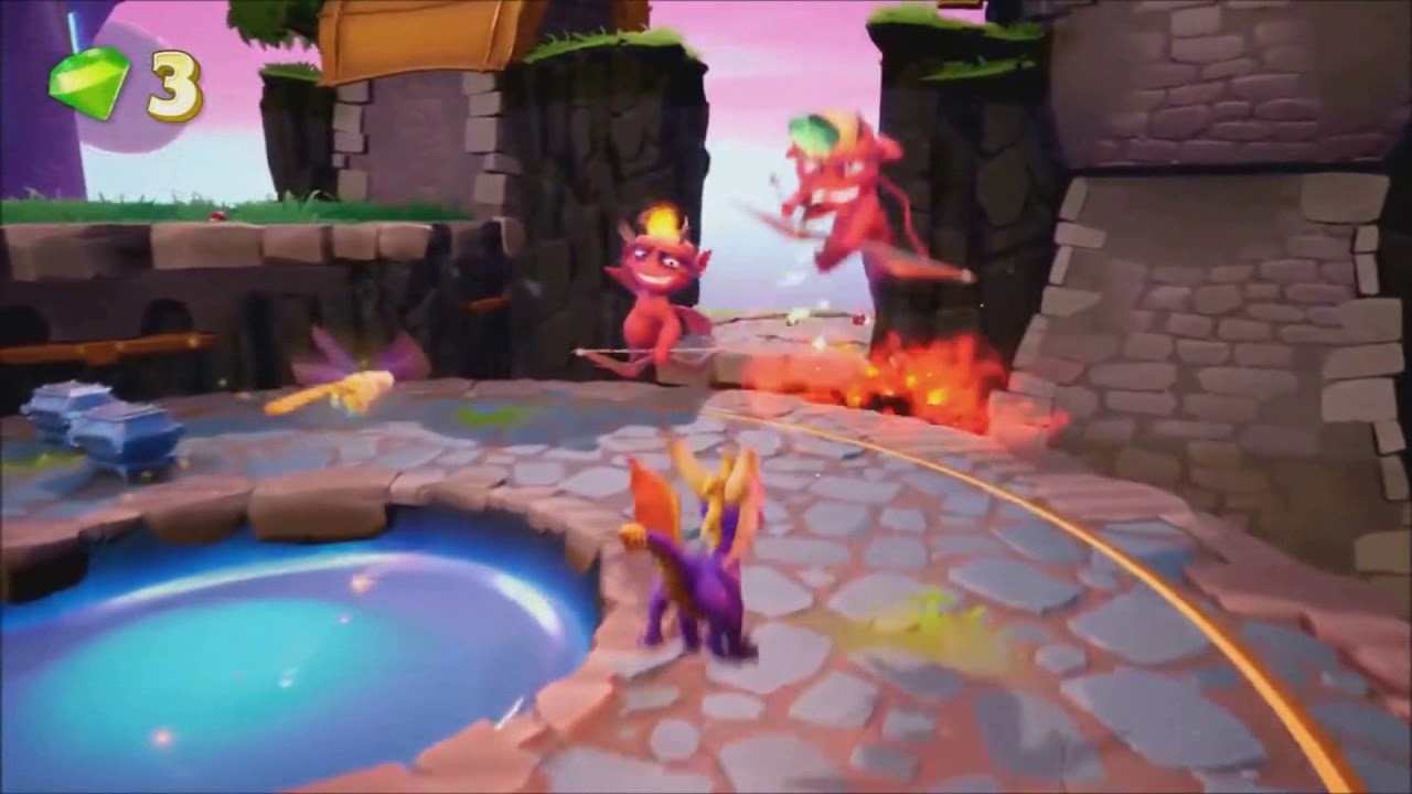 Lofty Castle - All footage Spyro Reignited trilogy - YouTube