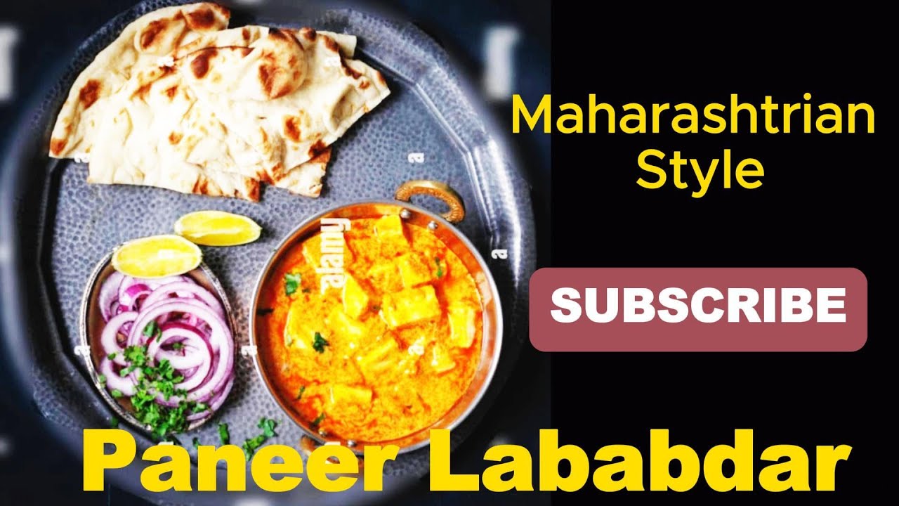 Delicious Paneer Lababdar with Garlic Naan Recipe | Easy & Flavorful ...