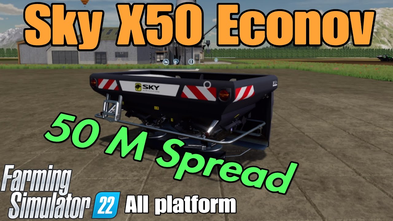 Sky X50 Econov / FS22 mod for all platforms - YouTube