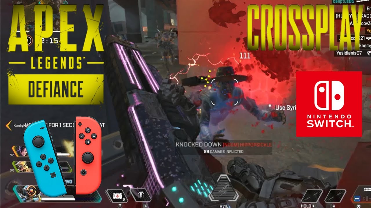 Apex Legends Joy Cons Motion Controls on Nintendo Switch #4 - YouTube