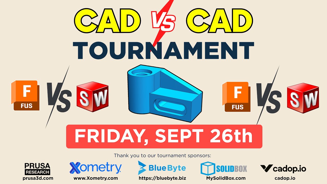 World Championship of 3D CAD Speedmodeling - Tournament - MATCH 7 and 8 ...