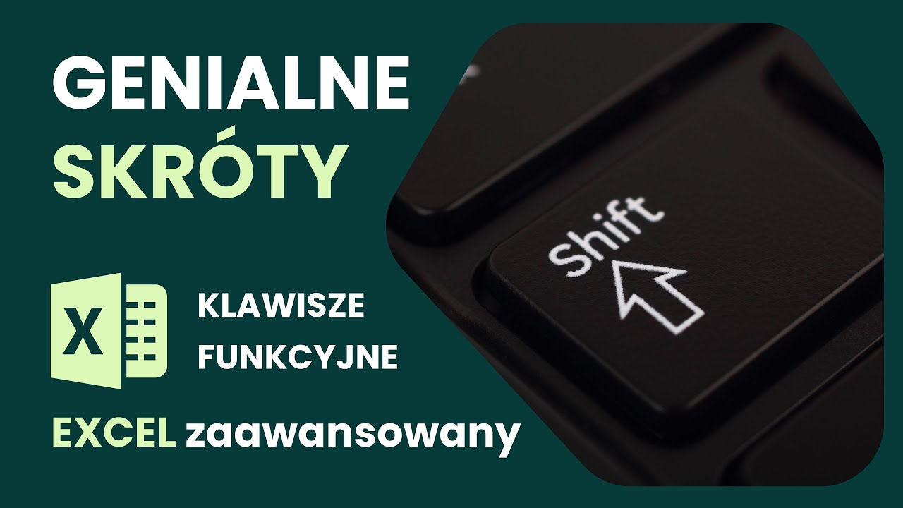 GENIALNE skróty z klawiszami funkcyjnymi SHIFT+F2 do SHIFT+F12 EXCEL ...