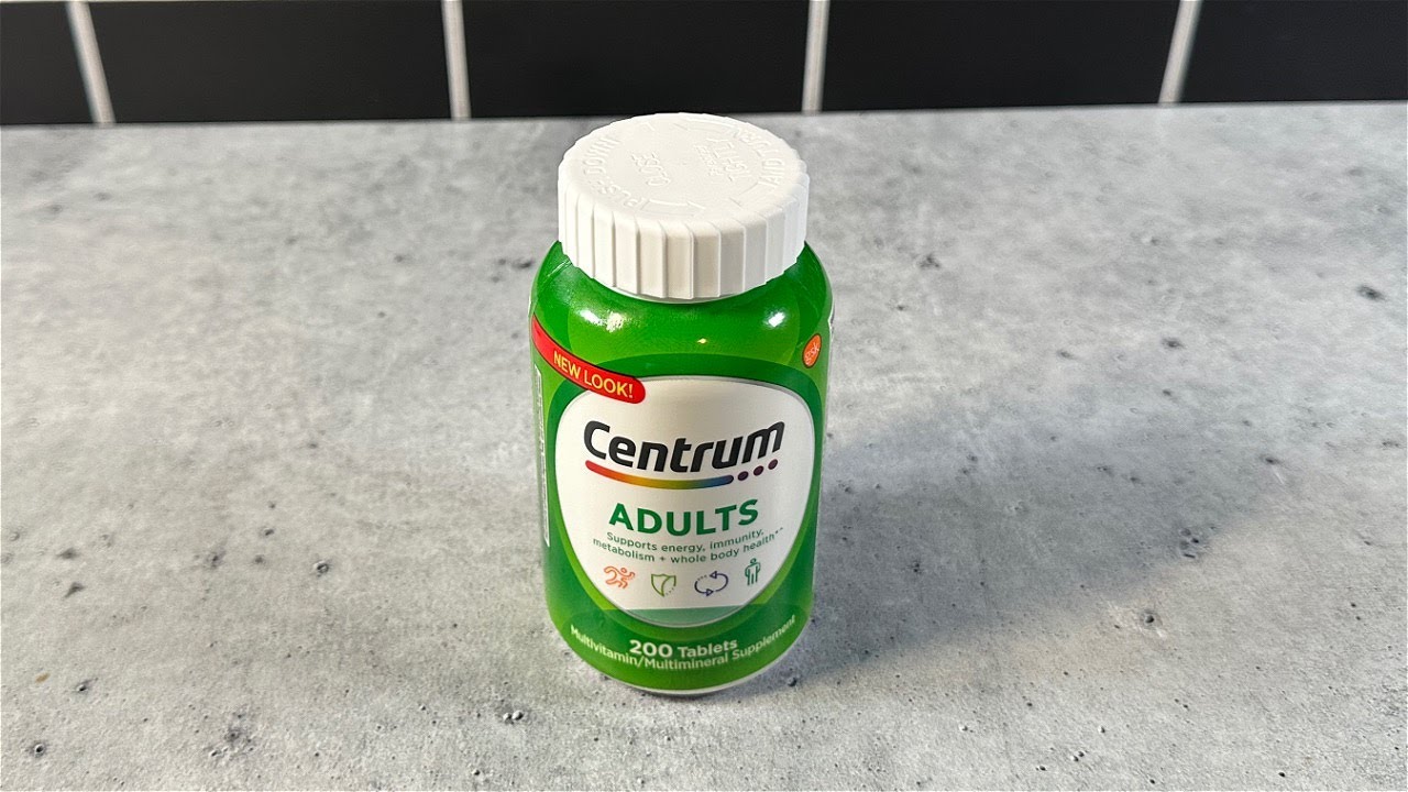Centrum Adult Multivitamins - 200 count - YouTube