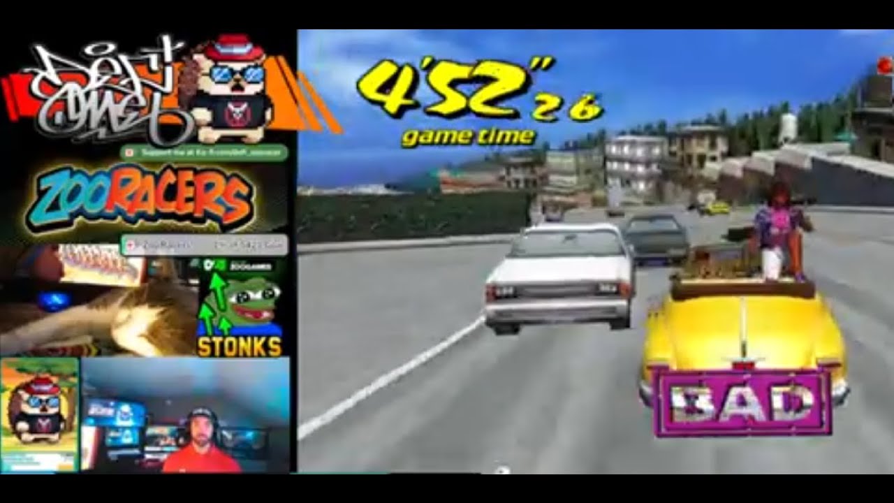 Crazy Taxi Throwback: 10 Minutes of Work w/ Gus - YouTube