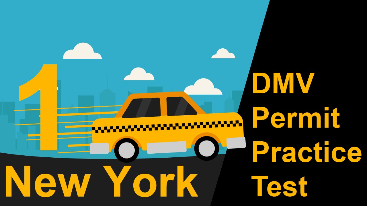 New York DMV Permit Practice Test 1 - 2018 - YouTube