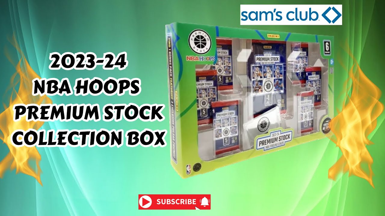 2023-24 Panini NBA Hoops Premium Stock Collection Box(Sam’s Club ...