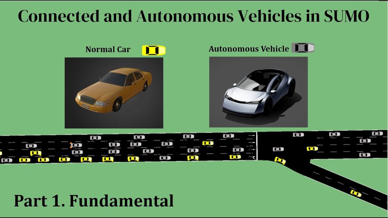 Fundamental of Connected and Autonomous Vehicles in SUMO (Part 7.1) - YouTube