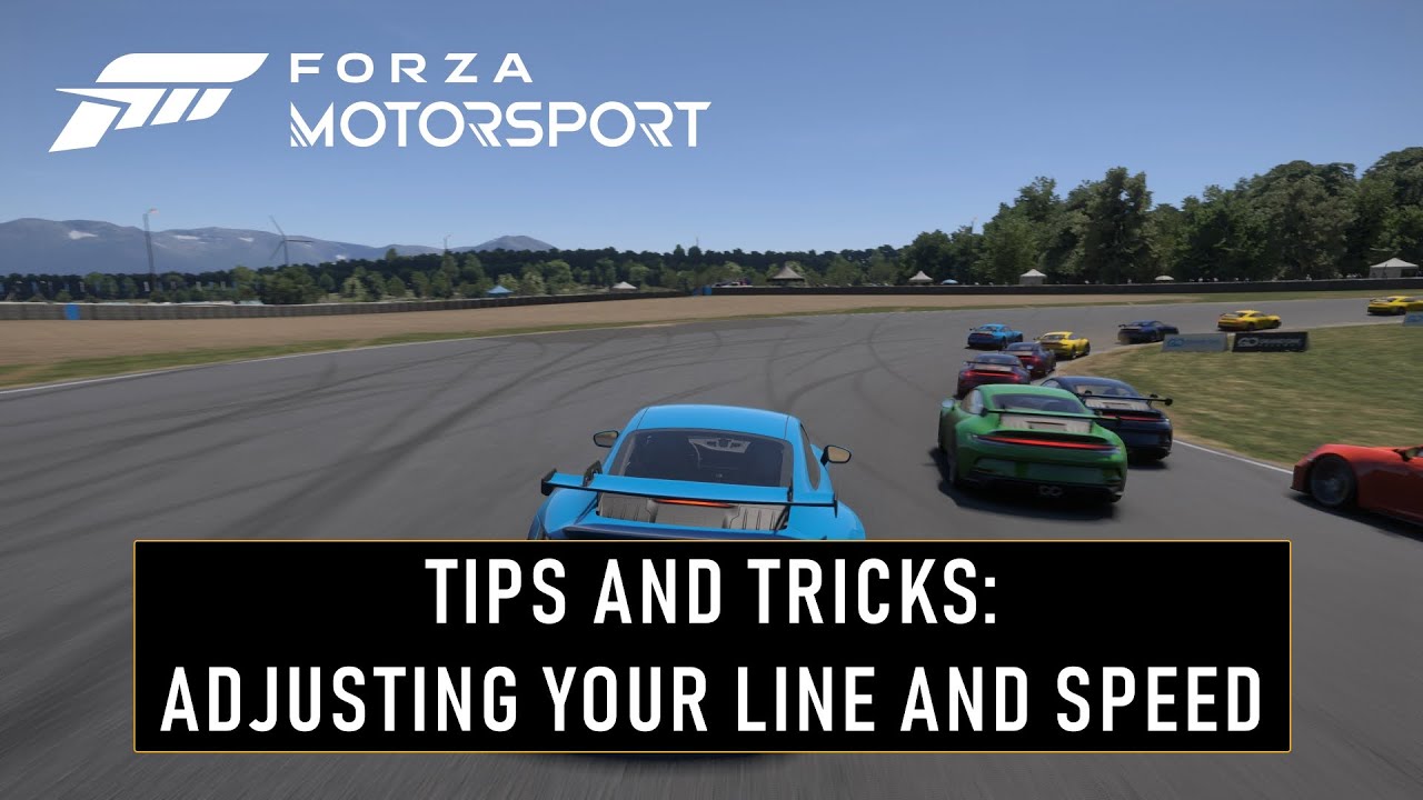 Forza Motorsport - Tips & Tricks: Adjusting Your Line & Speed - YouTube