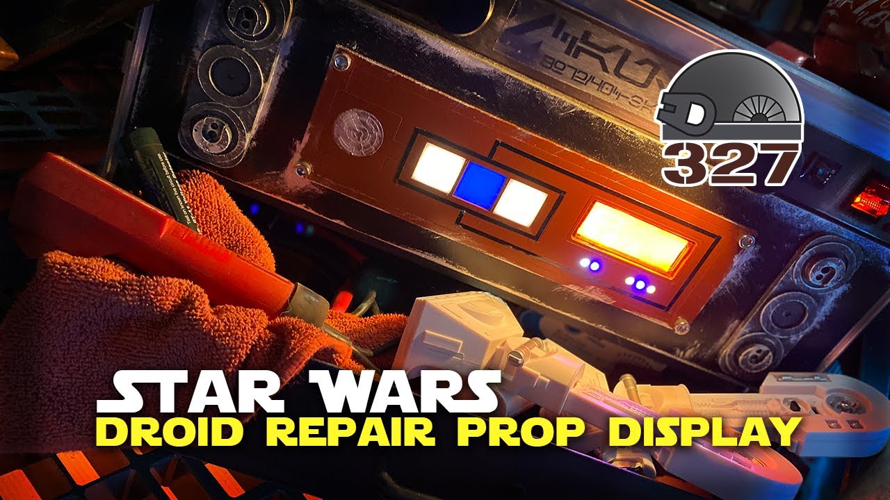 Star Wars Droid Repair Prop Display - YouTube