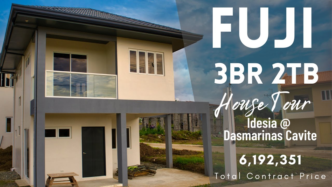 FUJI SINGLE DETACHED (Actual Turnover) @ Idesia Dasmarinas Cavite - YouTube