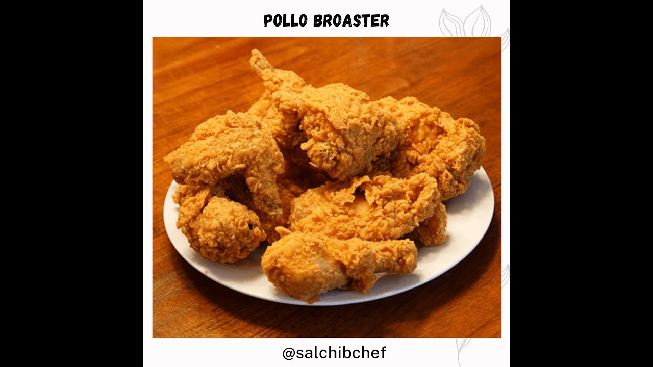 Receta de pollo broaster - YouTube