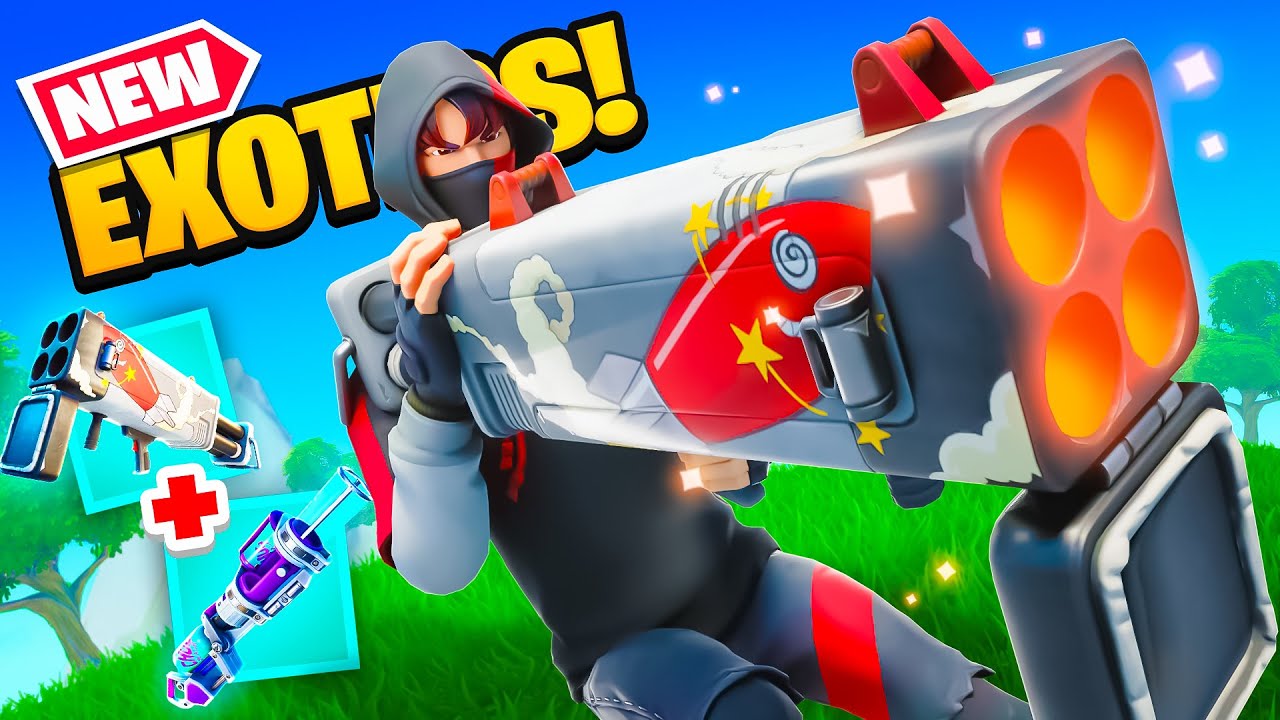 New EXOTIC Quad Launcher & Slurp Bazooka are INSANE! - YouTube