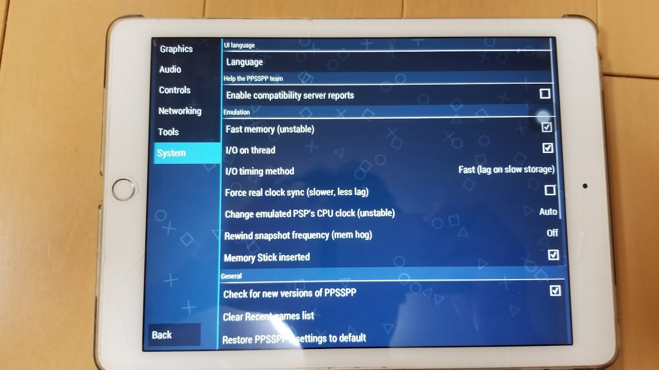 Cara Setting PPSSPP untuk IOS + download link - YouTube