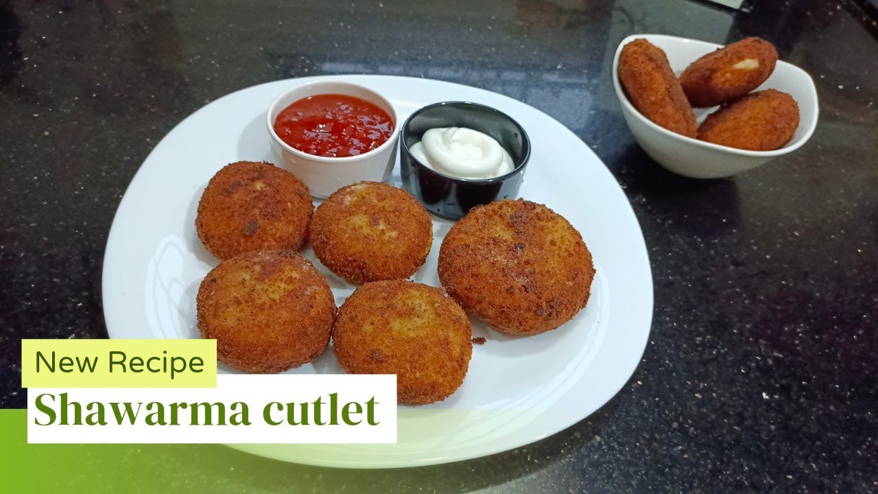 how to make Verity snacks||ramadan recipe||chicken shawarma cutlet ...