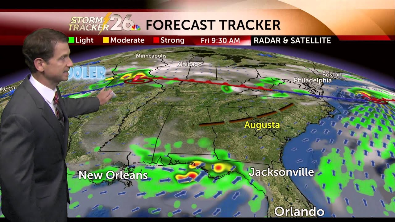 Weather forecast for Augusta, GA and Aiken, SC area - 06/25/2015 - YouTube