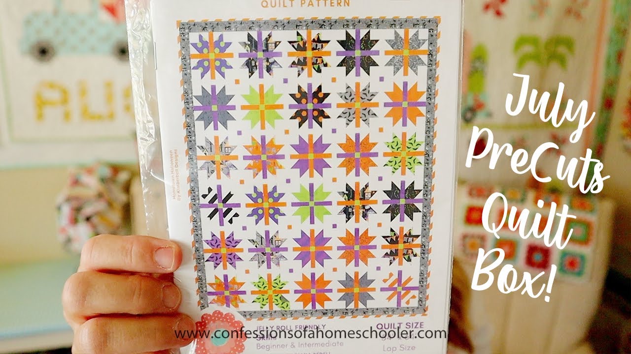 July 2022 PreCuts Classic Quilt Box (Subscription Unboxing!) - YouTube