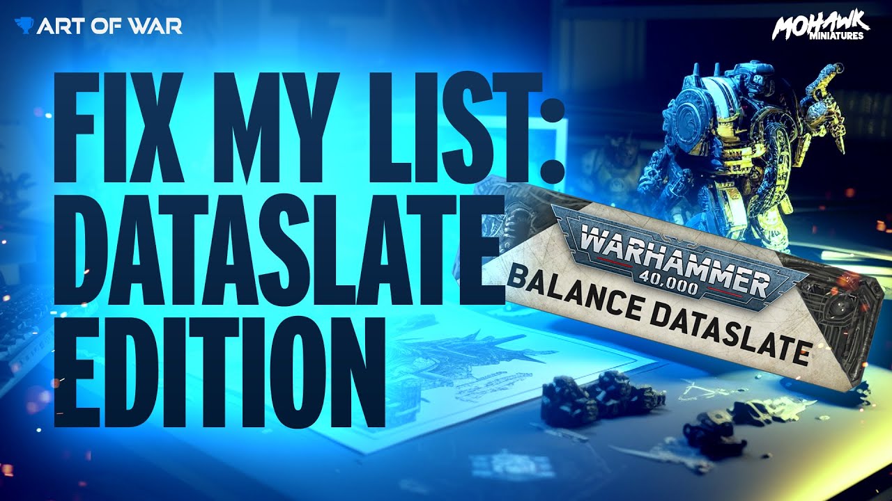 Fixing Warhammer 40k Lists with the Balance Dataslate Changes! - YouTube