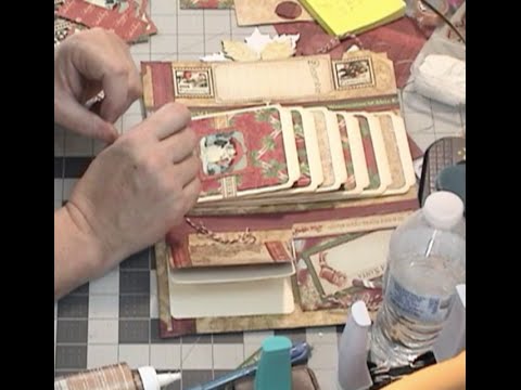 Graphic 45 G45/365 Monthly Project A Mini Folio Tutorial pt 1 - YouTube