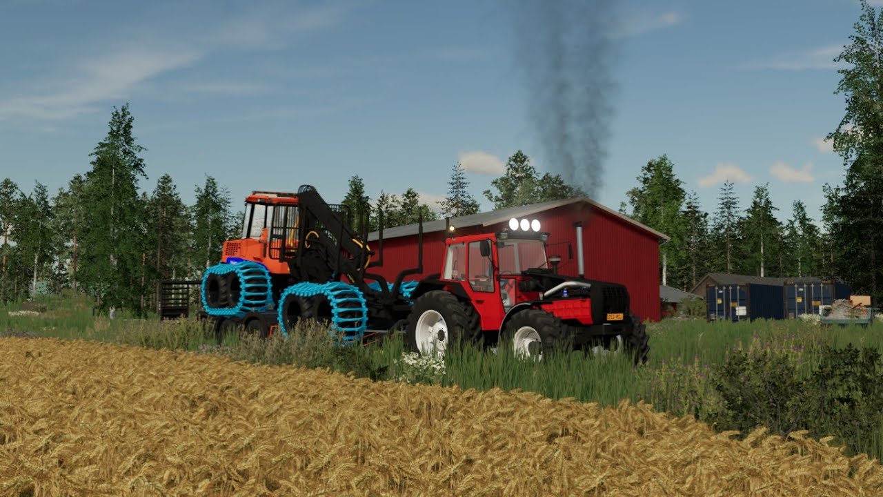 New cut begins! FS22 Koskenkylä Timelapse E1 - YouTube