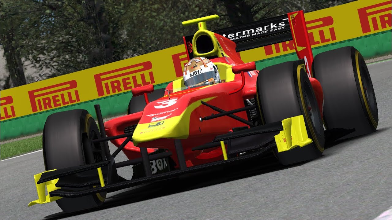 rFactor GP2 2016 Norman Nato onboard Monza - YouTube