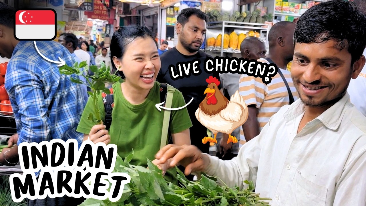 We Shop at INA Market to Cook for Indian Grandma! 🇮🇳 - YouTube