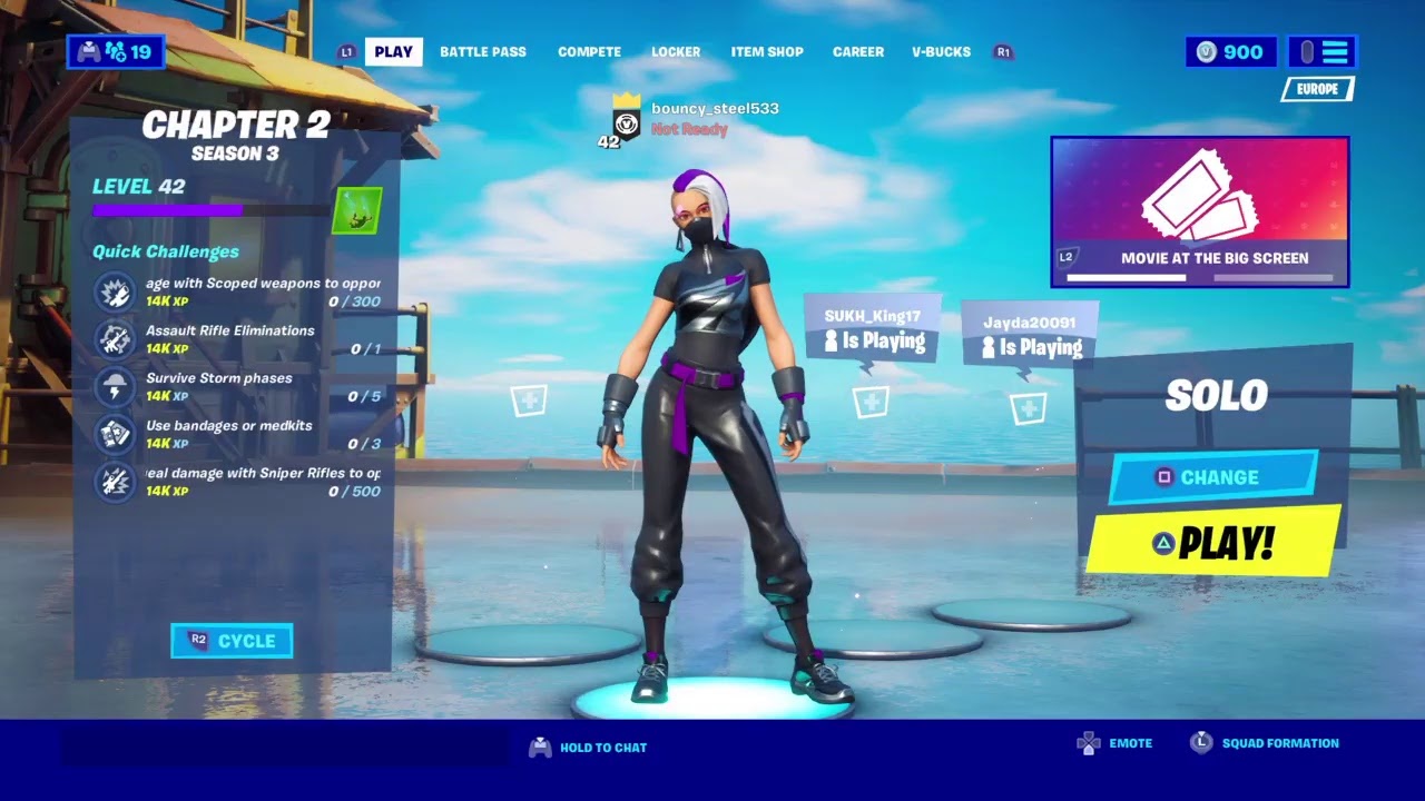 Fortnite Lachy Solo\ Trio cup - YouTube