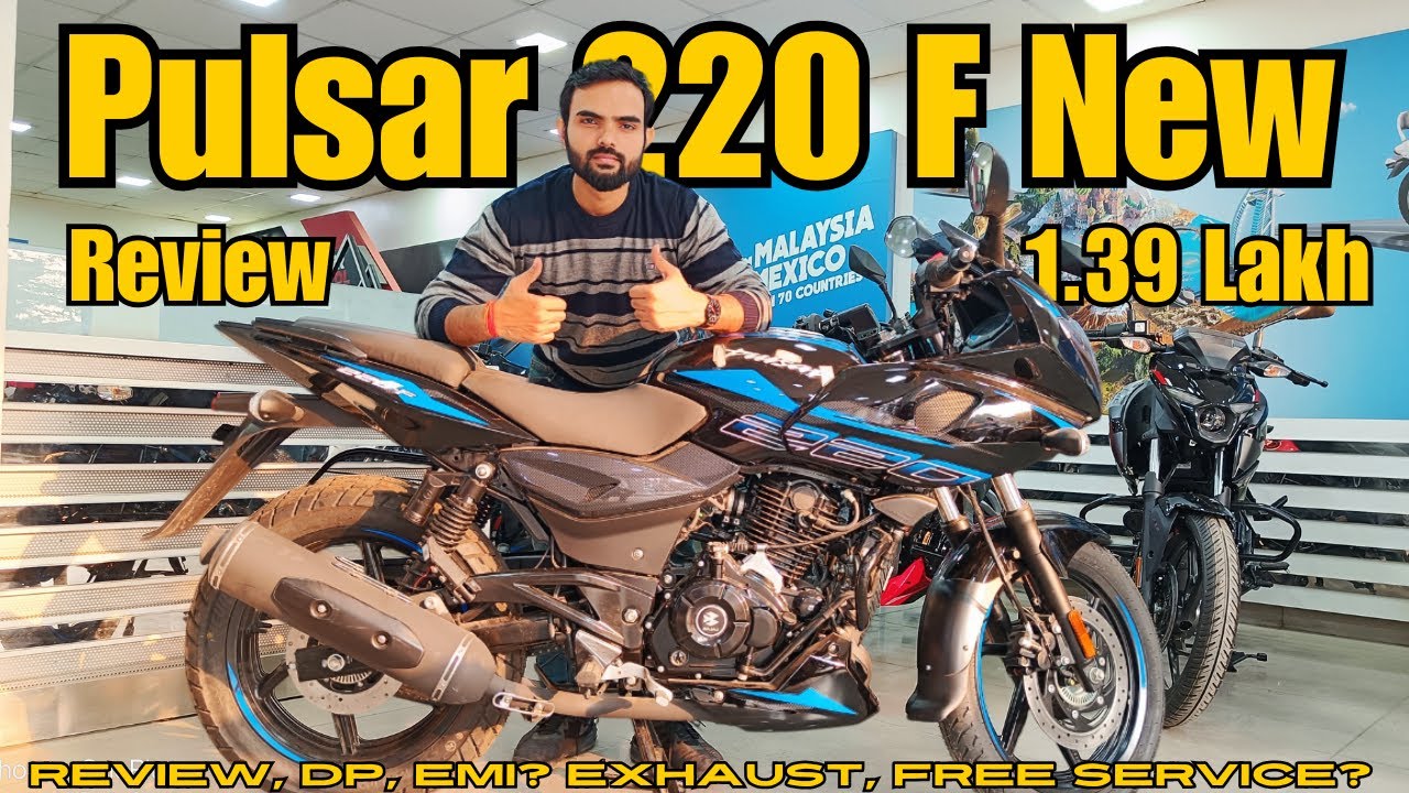 Bajaj Pulsar 220F 2024 Updated Edition | Performance & Down Payment 30K ...