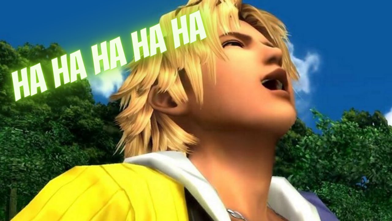 Final Fantasy Series Dubs [10] - Tidus Laughing Scene - YouTube