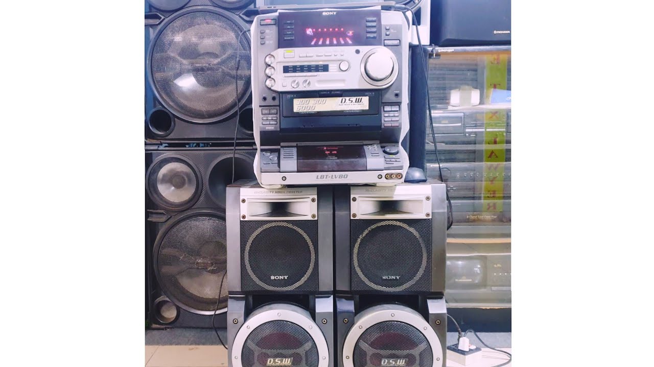 SONY LBT-LV80 ( 01674133510 ) 6000 WATTS - YouTube
