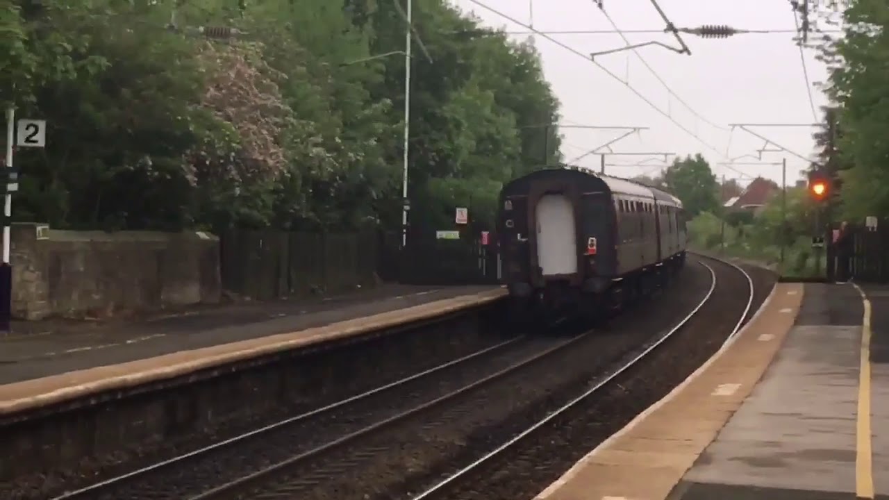 class 67 at speed with a 4 tone - YouTube