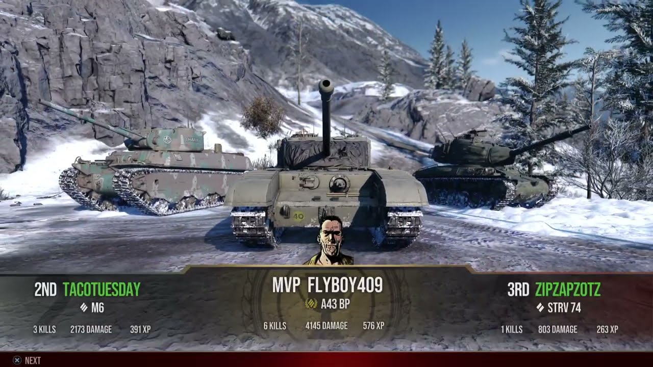 World of Tanks - Co-op - A43 BP - Frosty Takeover at Severogorsk - 4k ...