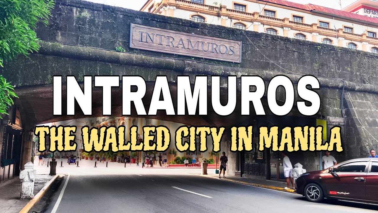 [4k] The Most Historical Place to Visit in Manila - Intramuros ...