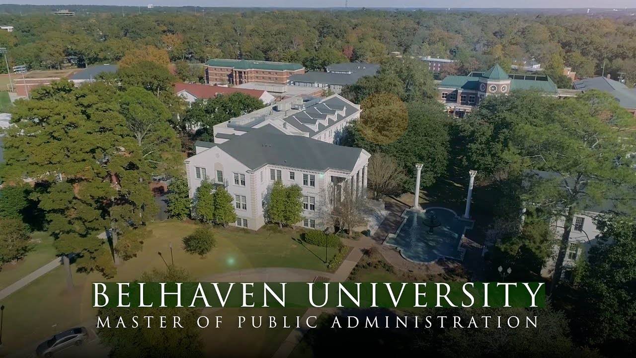 Affordable Online Master's in Public Administration at Belhaven ...