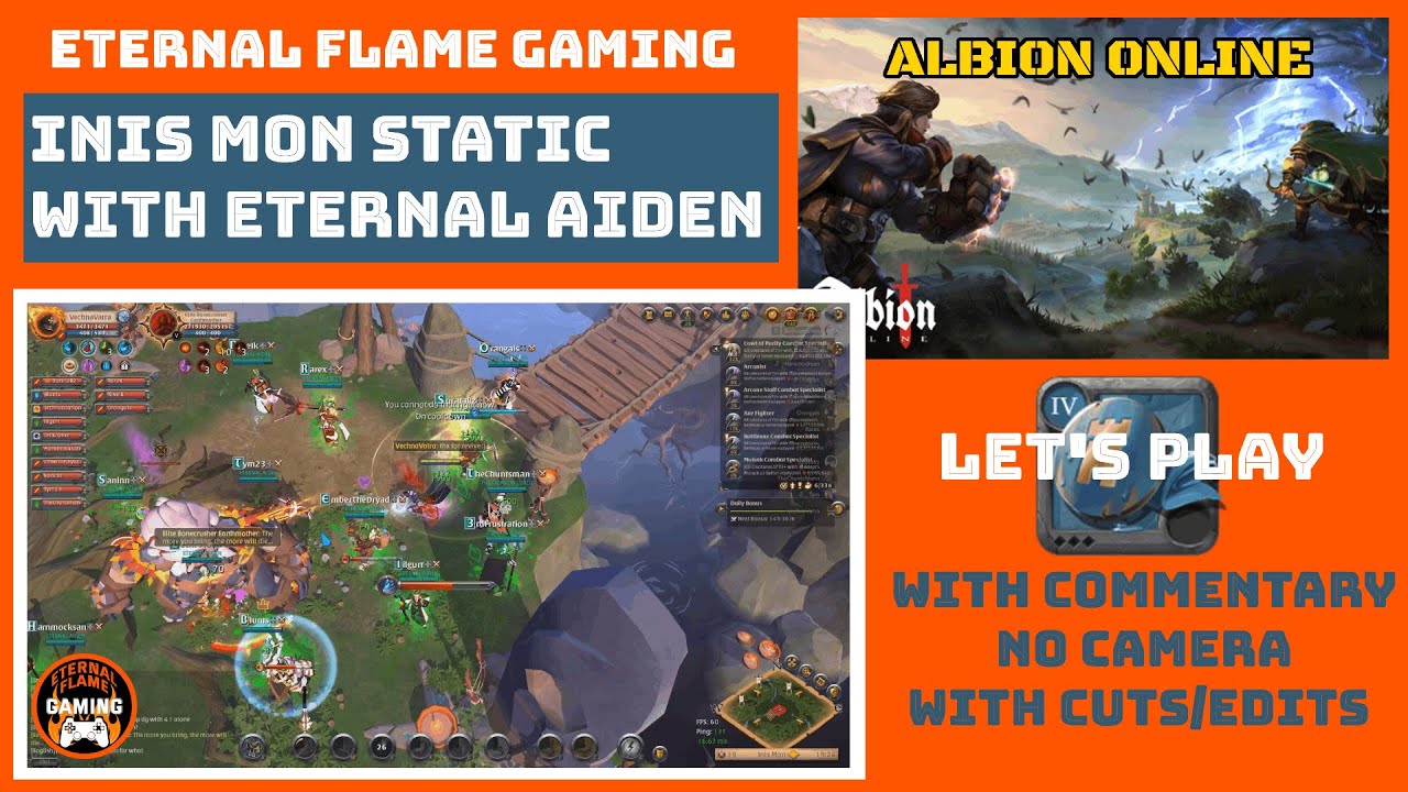 Albion - Inis Mon (static) with Eternal Aiden guild - YouTube