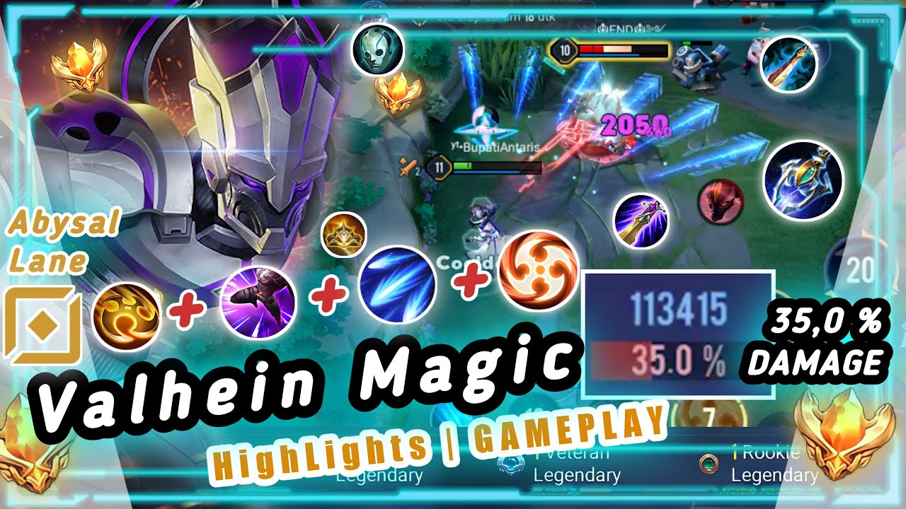 AOV VALHEIN MAGIC BUILD | VALHEIN BEST BUILD - ARENA OF VALOR - YouTube