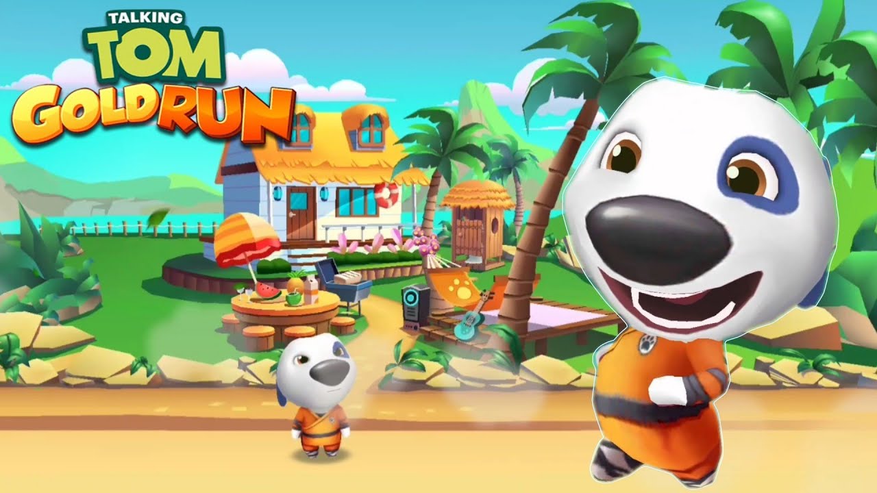 TALKING TOM GOLD RUN "KUNG FU HANK" GAMEPLAY - YouTube