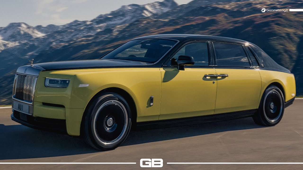 Rolls-Royce Phantom Goldfinger, a one-of-one Masterpiece - YouTube