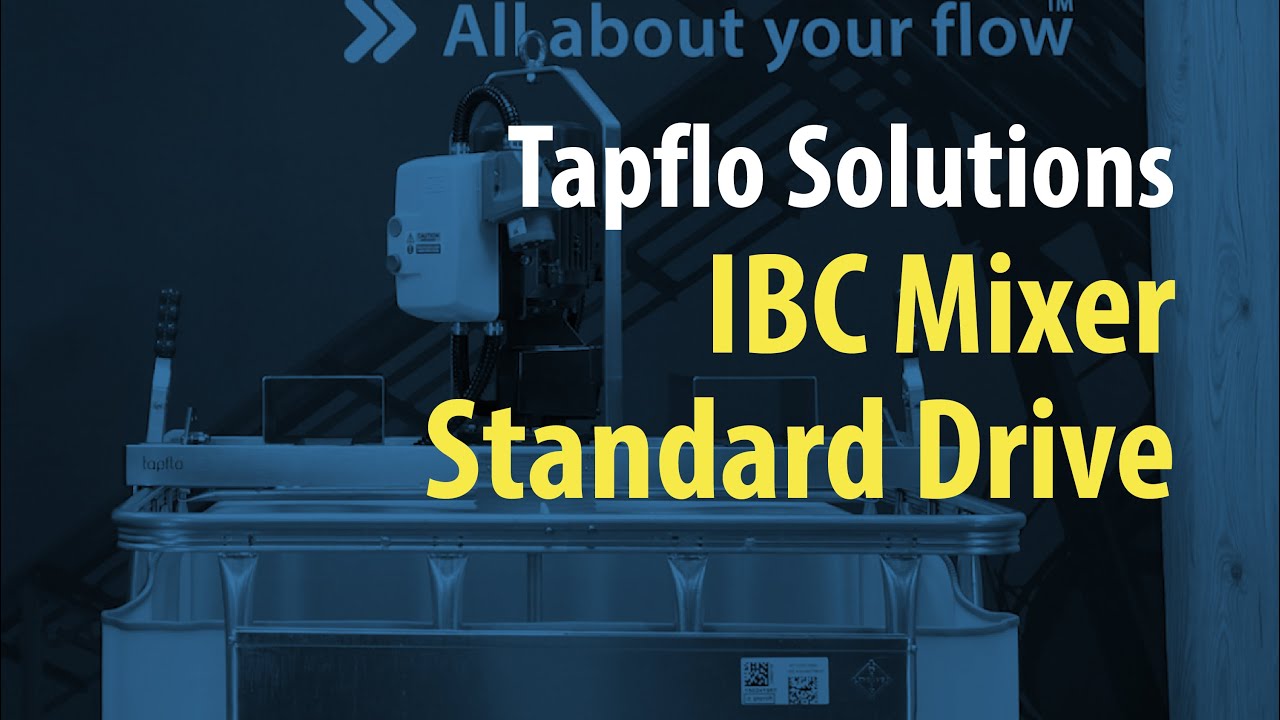 IBC Mixer Standard Drive - YouTube