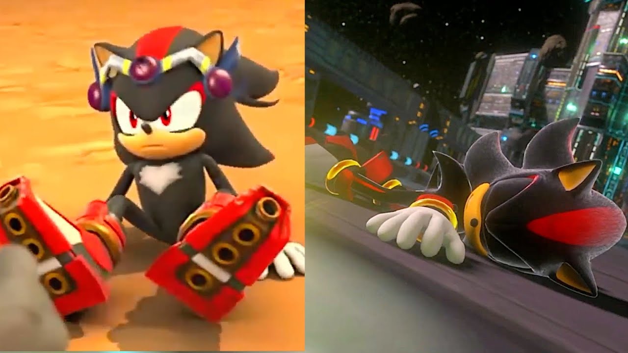 Change In Sonic Defeating Shadow - Sonic X Shadow Generations Vs Sonic ...