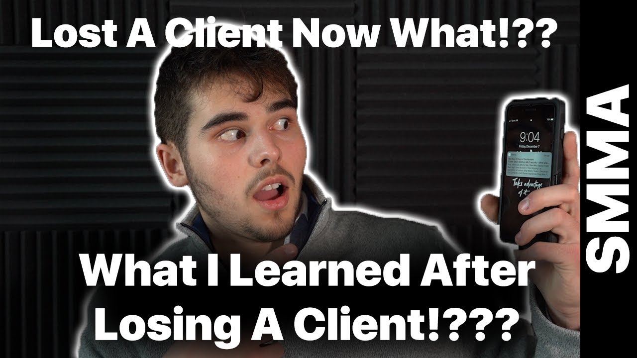 What I learned after Losing A Client - YouTube